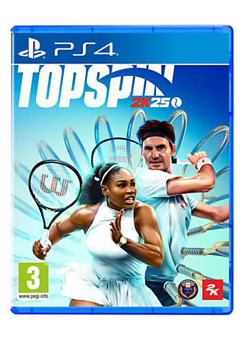 Sony PS4 Top Spin 2K25 (3+) | Kaleidoscope