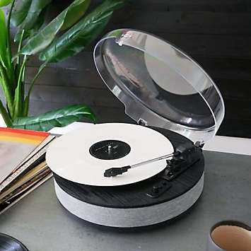 Steepletone Discgo Round Record Player with Speakers & Bluetooth ...