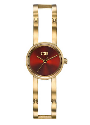 Storm London Omie Gold Red Watch | Kaleidoscope