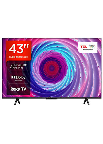 TCL TCL 43RC650k 43 Inch Qled Pro TV | Kaleidoscope
