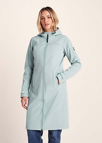 TOG24 Marina Women’s Extra Long Softshell Jacket | Kaleidoscope