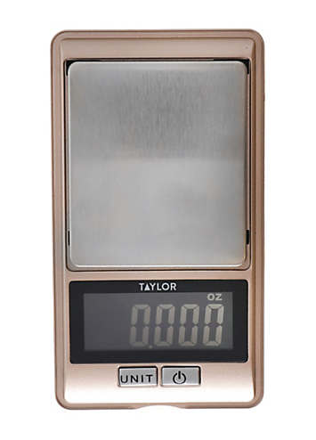 Taylor Pro 0.01G Precision Pocket Kitchen Scales | Kaleidoscope