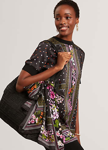 Ted Baker DEBHIE Printed Woven Front Mini Dress | Kaleidoscope