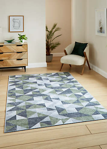 Think Rugs Coral Triangle Rug | Kaleidoscope