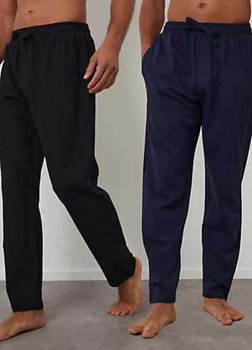 Threadbare 2-Pack Popcorn Textured Cotton Lounge Pants | Kaleidoscope