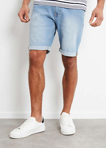 Threadbare Edmonton’ Turn Up Denim Shorts | Kaleidoscope