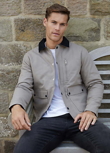 Threadbare Frawley Canvas Twill Jacket | Kaleidoscope