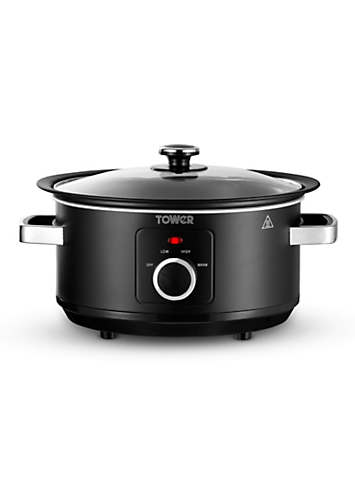 Tower 3.5L Sear & Stew Slow Cooker T19065BLK | Kaleidoscope