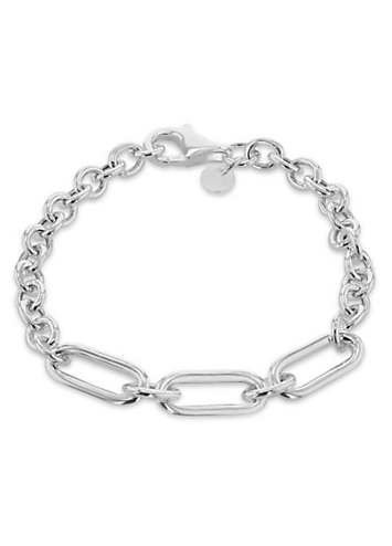 Tuscany Silver Sterling Silver Rolo Paper Bracelet | Kaleidoscope