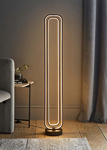 ValueLights Adjustable Infinity Floor Lamp - Integrated LED | Kaleidoscope