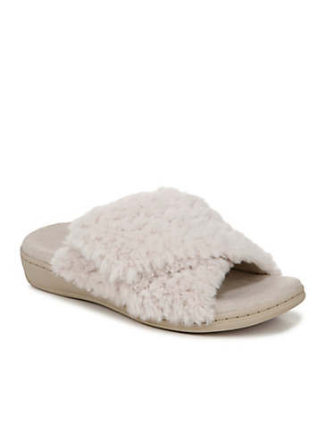 Vionic Relax II Regular Fit Arch Support Open Toe Slippers | Kaleidoscope
