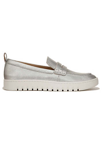 Vionic Uptown Silver Loafers | Kaleidoscope