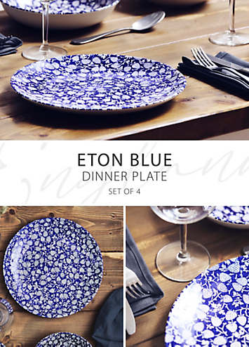 Wade Pottery Set of 4 Wade Pottery Eton Dinner Plates | Kaleidoscope