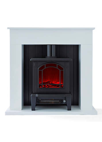 Warmlite Ealing 1.8KW Compact Stove Fire Suite | Kaleidoscope
