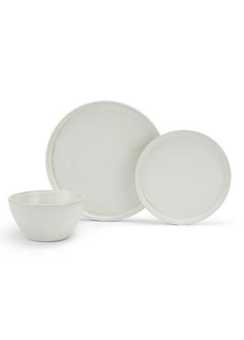 Waterside 12 Piece Reactive Glaze Dinner Set | Kaleidoscope