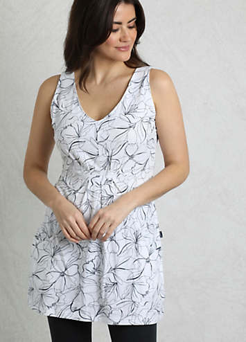 Weird Fish Indus Printed Jersey Tunic | Kaleidoscope