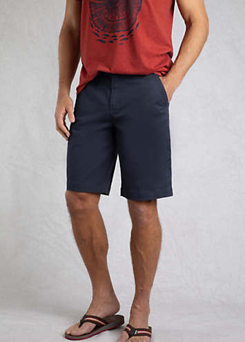 Weird Fish Rayburn Organic Cotton Flat Front Shorts | Kaleidoscope