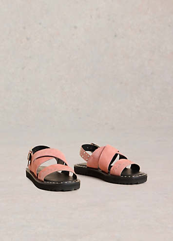 White Stuff Dolly Western Sandals Pink | Kaleidoscope