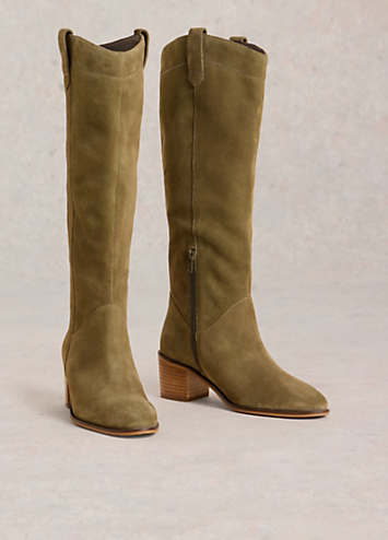 White Stuff Izzy Suede Knee High Boots | Kaleidoscope