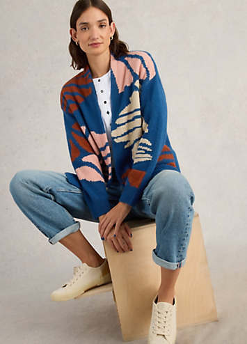 White Stuff Louisa Longline Cardigan | Kaleidoscope