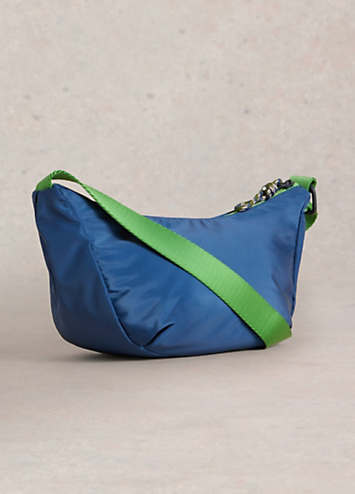 White Stuff Meadow Blue Nylon Crossbody | Kaleidoscope
