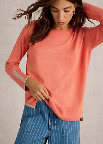 White Stuff Olive Long Sleeve Jumper | Kaleidoscope