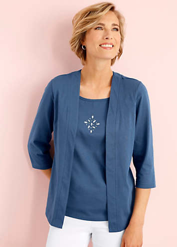 Witt 2-In-1 Layered-Look Top | Kaleidoscope