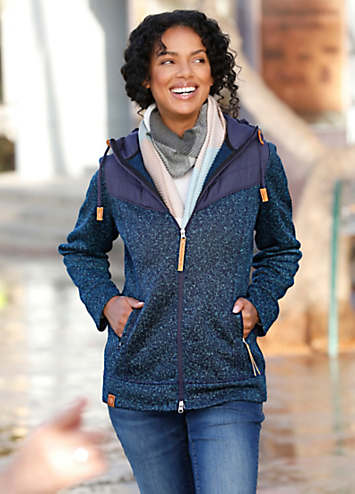 Witt Cotton Sweat Jacket | Kaleidoscope