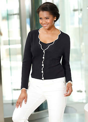 Witt Fine Knit Cardigan | Kaleidoscope