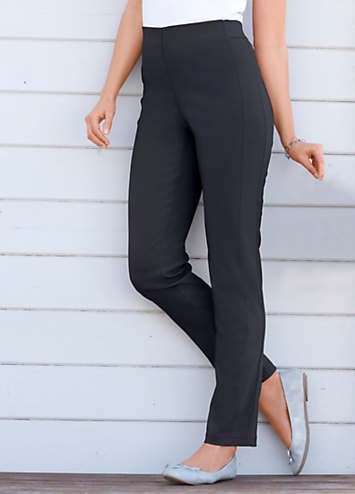 Witt Straight Leg Stretch Trousers | Kaleidoscope