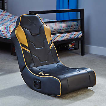 X Rocker Shadow 2.0 Stereo Audio Gaming Floor Rocker - Gold Limited ...