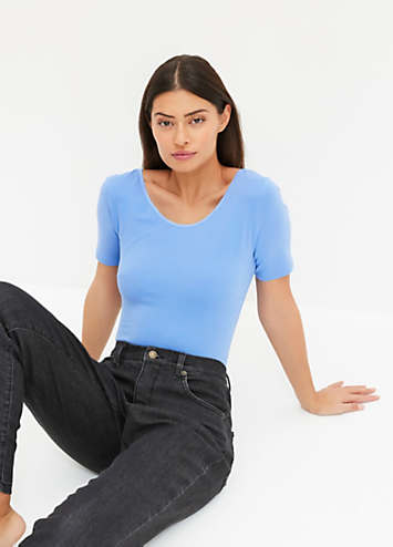 bonprix Essential Short Sleeve Body | Kaleidoscope