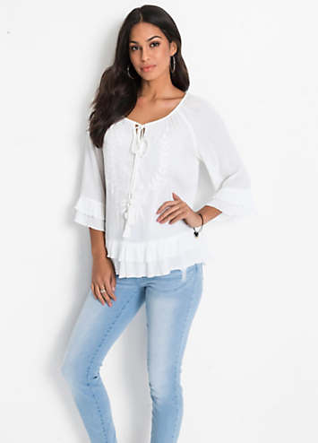 bonprix bonprix Embroidered Tunic | Kaleidoscope