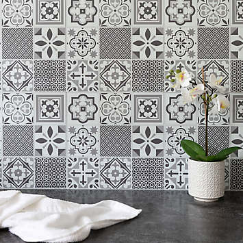 d-c-fix Oriental Self-adhesive Waterproof Vinyl Wall Tiles | Kaleidoscope