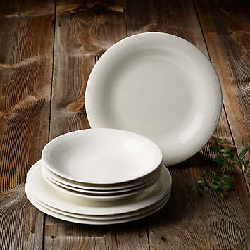 like. by Villeroy & Boch Color Loop Natural 8 Piece Porcelain Dinner ...