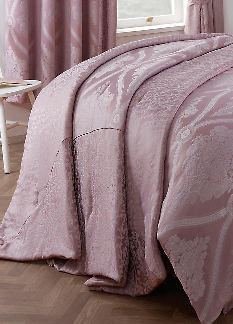 Cascade Home Buckingham Throw - Rose | Kaleidoscope