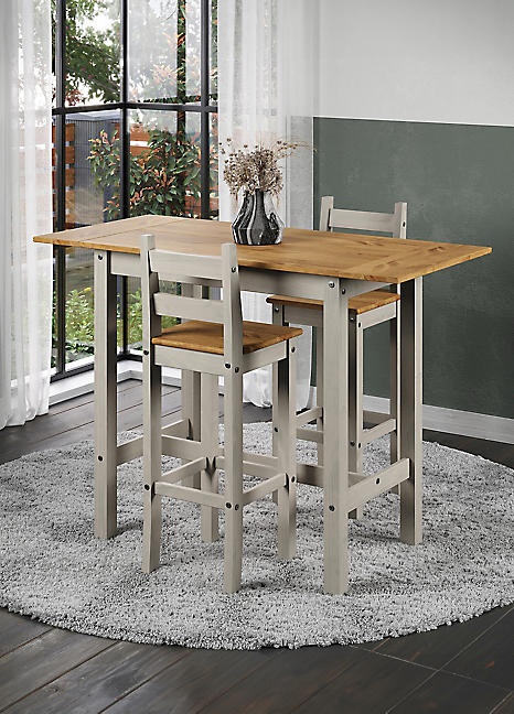 Drop down breakfast bar store
