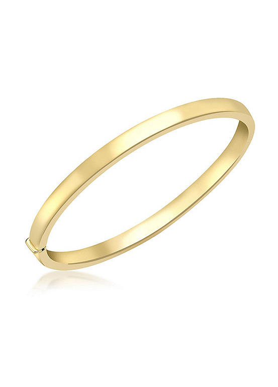 18ct Yellow Gold 5mm Bangle | Kaleidoscope