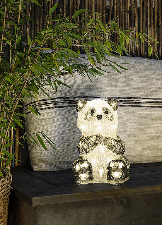 27cm LED Acrylic Panda Bear | Kaleidoscope