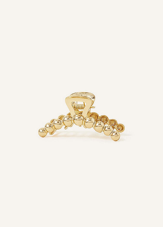 Accessorize Tiny Metal Ball Claw Clip | Kaleidoscope