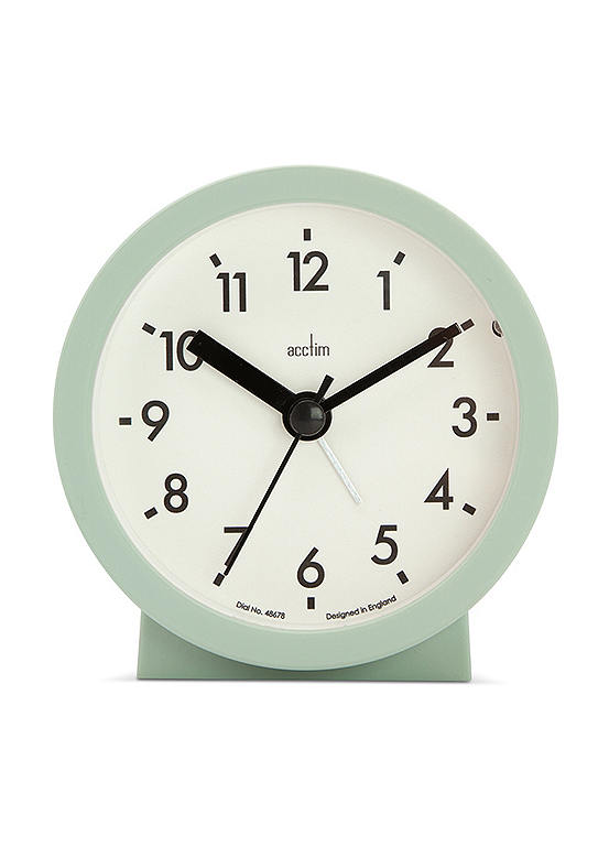 Acctim Gaby Small Analogue Alarm Clock | Kaleidoscope