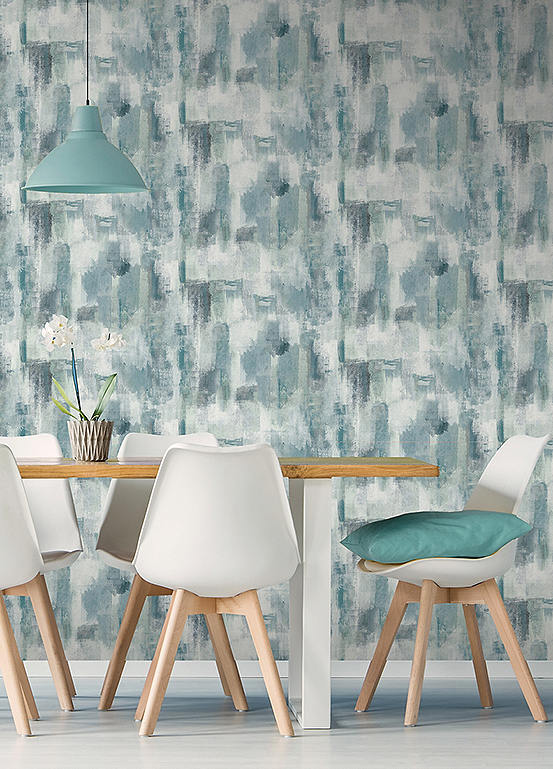 Arthouse Painterly Pattern Wallpaper | Kaleidoscope