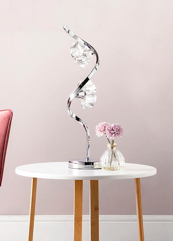 BHS Bella 2 Light Table Lamp | Kaleidoscope