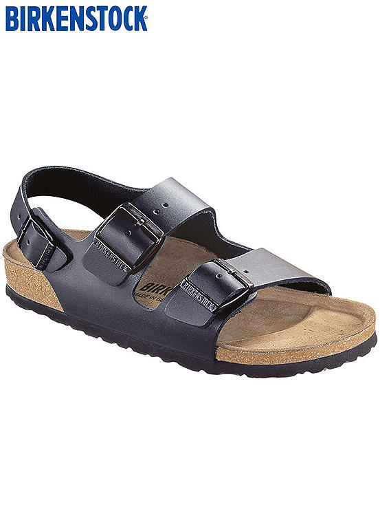 Birkenstock Black Milano Men’s Sandals | Kaleidoscope