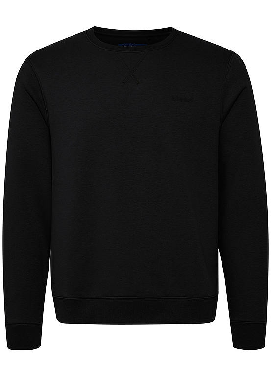 Blend Black Basic Crew Neck Sweatshirt | Kaleidoscope