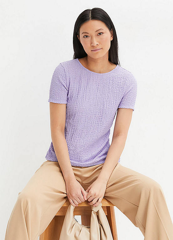bonprix Crinkle Effect Top | Kaleidoscope