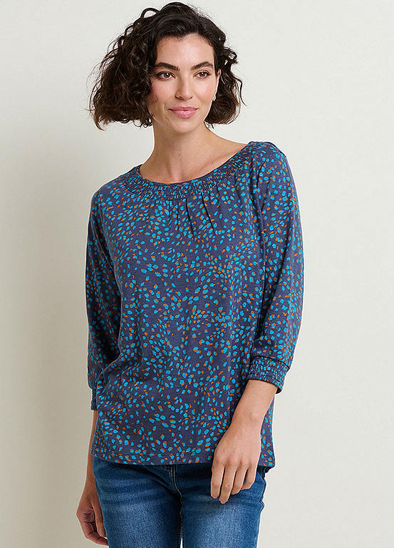 Brakeburn Abstract Spot Three-Quarter Tee | Kaleidoscope
