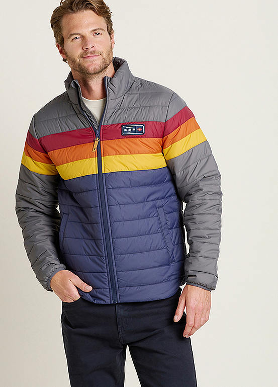 Brakeburn Colour Block Puffer Jacket | Kaleidoscope