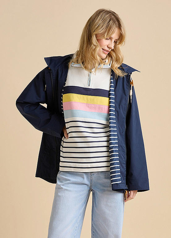 Brakeburn Navy Rain Jacket | Kaleidoscope