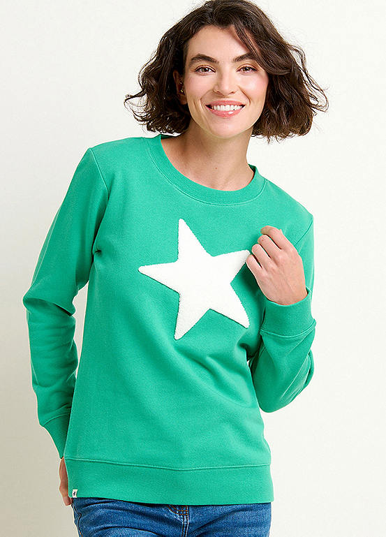 Brakeburn Star Crew Neck Sweater | Kaleidoscope